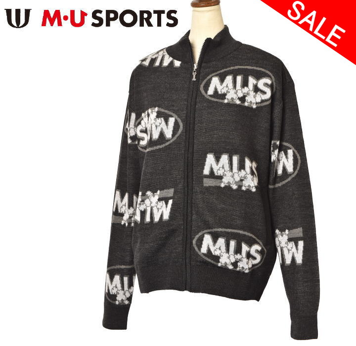 【楽天市場】40％OFFセールMUスポーツ ゴルフ M・U SPORTSジップアップニットブルゾン レディース 2024秋冬新作 送料無料M ...