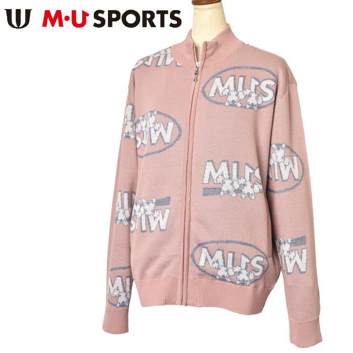 【楽天市場】40％OFFセールMUスポーツ ゴルフ M・U SPORTSジップアップニットブルゾン レディース 2024秋冬新作 送料無料M ...