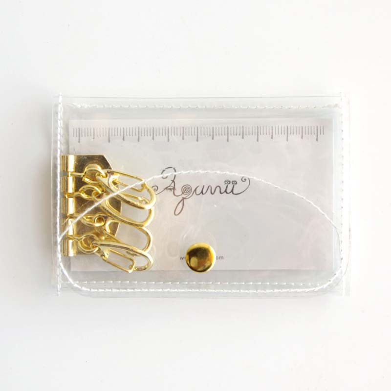 【楽天市場】Clear key case クリア キーケース Aquvii アクビ キーホルダー 透明 PVC 鍵：PLAY DESIGN PLAY