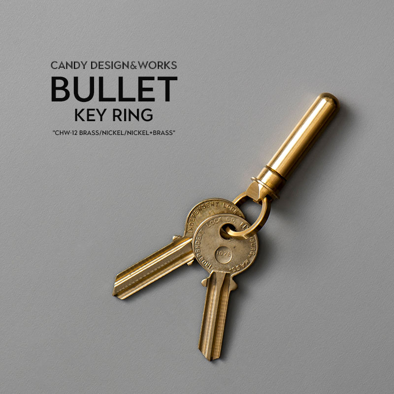 【楽天市場】Bullet Key Ring バレット キーリング CANDY DESIGN & WORKS キャンディデザイン＆ワークス ...