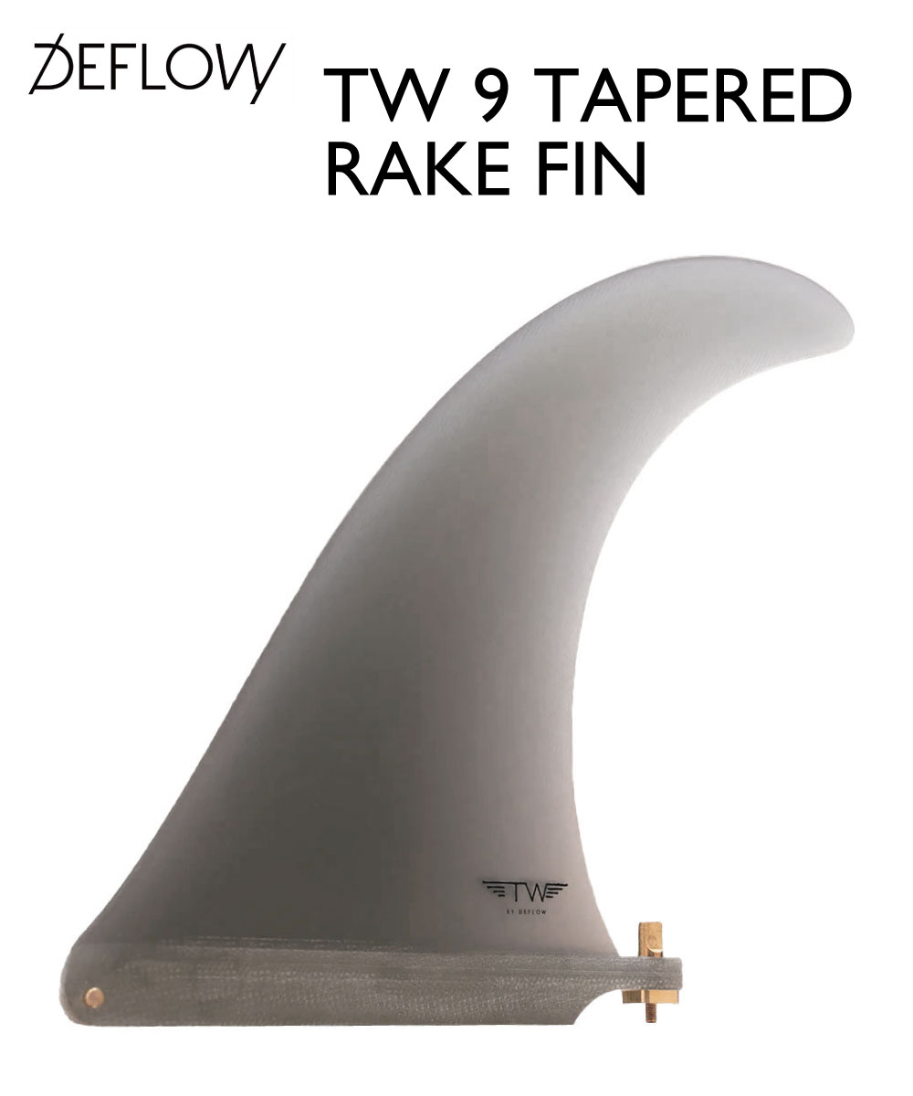 【楽天市場】DEFLOW デフロウTW 9 TAPERED RAKE FINTYLER WARREN タイラー ウォーレングラスフィン 9 ...