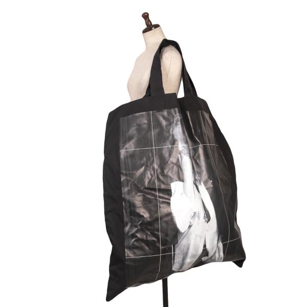 【楽天市場】【中古】 コムデギャルソンCOMME des GARCONS PATTI SMITHプリントビッグトートバッグ 黒【レディース ...