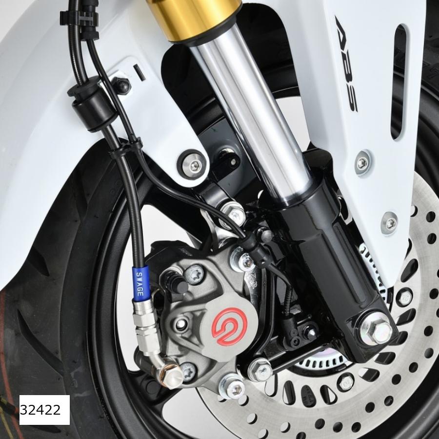 【楽天市場】Gクラフト (ジークラフト) フロントブレーキホース ブレンボ2P用 GROM(JC92) 32422：バイク・車パーツ プロト