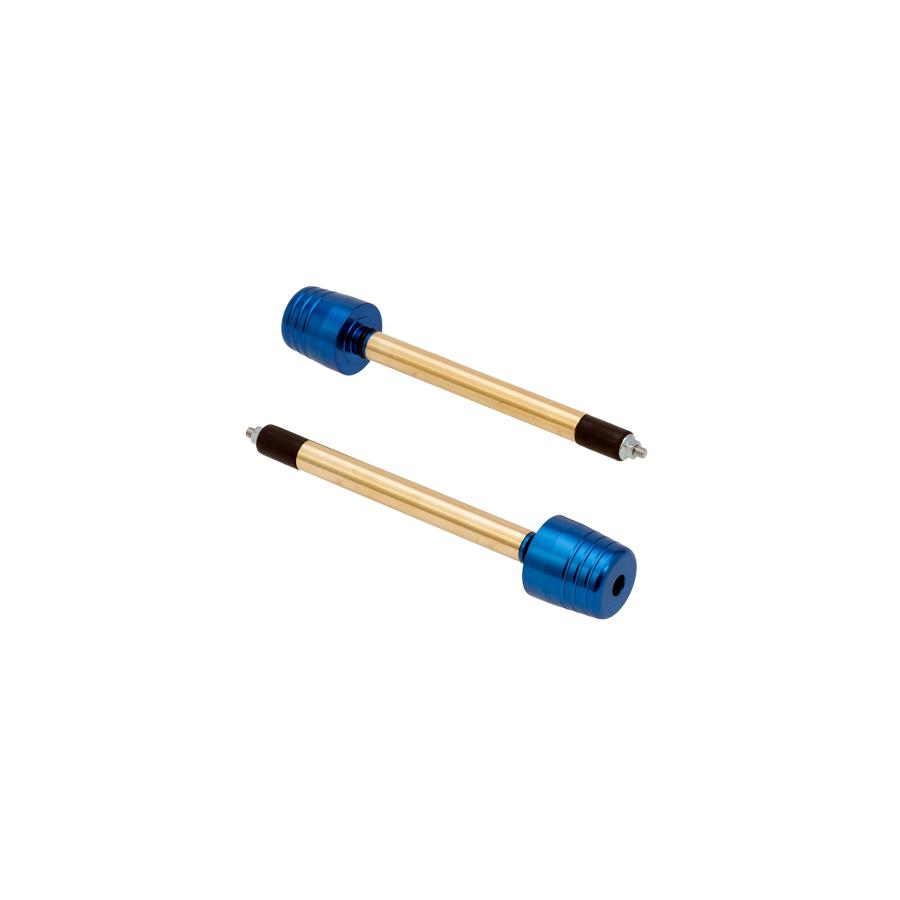 【楽天市場】EFFEX (エフェックス) ハンドルバーウェイト ビッグ アルミハンドル用 内径φ14mm対応 ブルー 2本組 EBB301B：バイク・車パーツ プロト