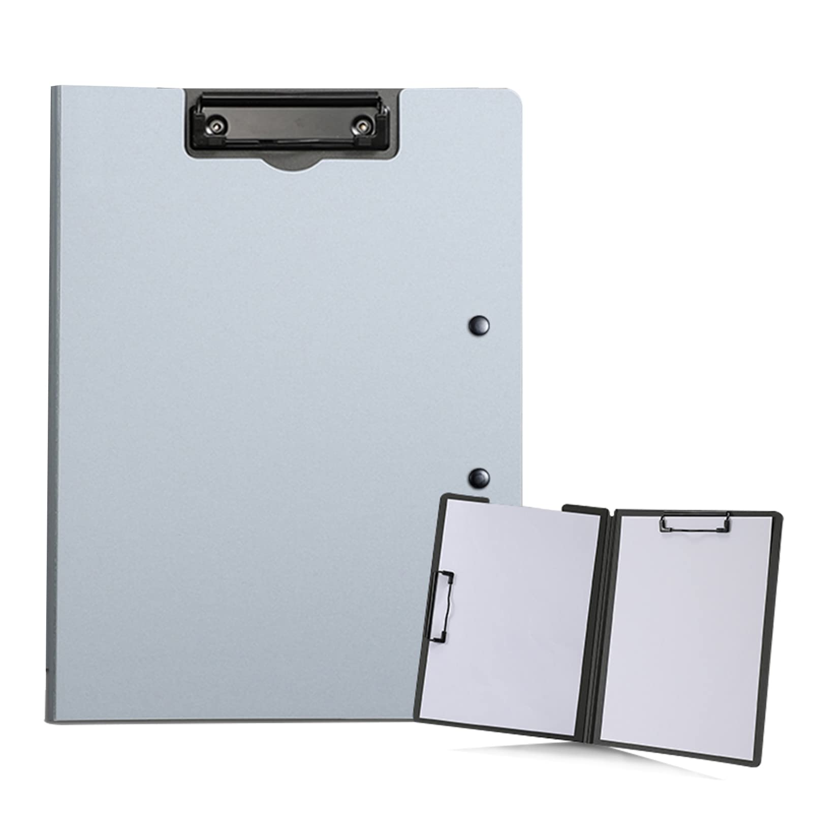 【楽天市場】ALLMIRA バインダー a4 2つ折り クリップボード 二つ折り クリップファイル 両面 ダブルクリップ 折りたたみ おしゃれ ...