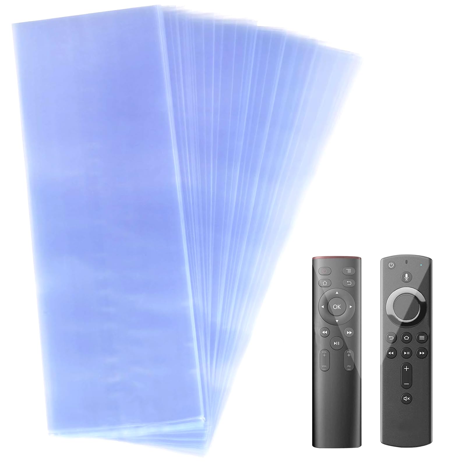 【楽天市場】Mesanda シュリンクフィルム袋 熱収縮袋 シュリンクラップバッグ リモコン包装用 ユニバーサル 保護フィルム 透明 PVC ドライヤー ヒートガン対応 ビデオ エアコン 防塵 ...