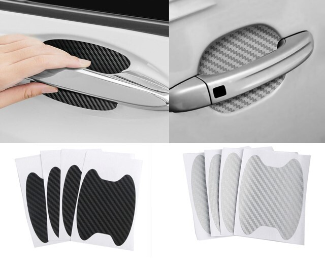 【楽天市場】送料無料 車 ドア プロテクター 4枚セット 自己接着 ドアガード キズ防止 ドアノブ 保護フィルム セット 黒色 傷防止 カー ...