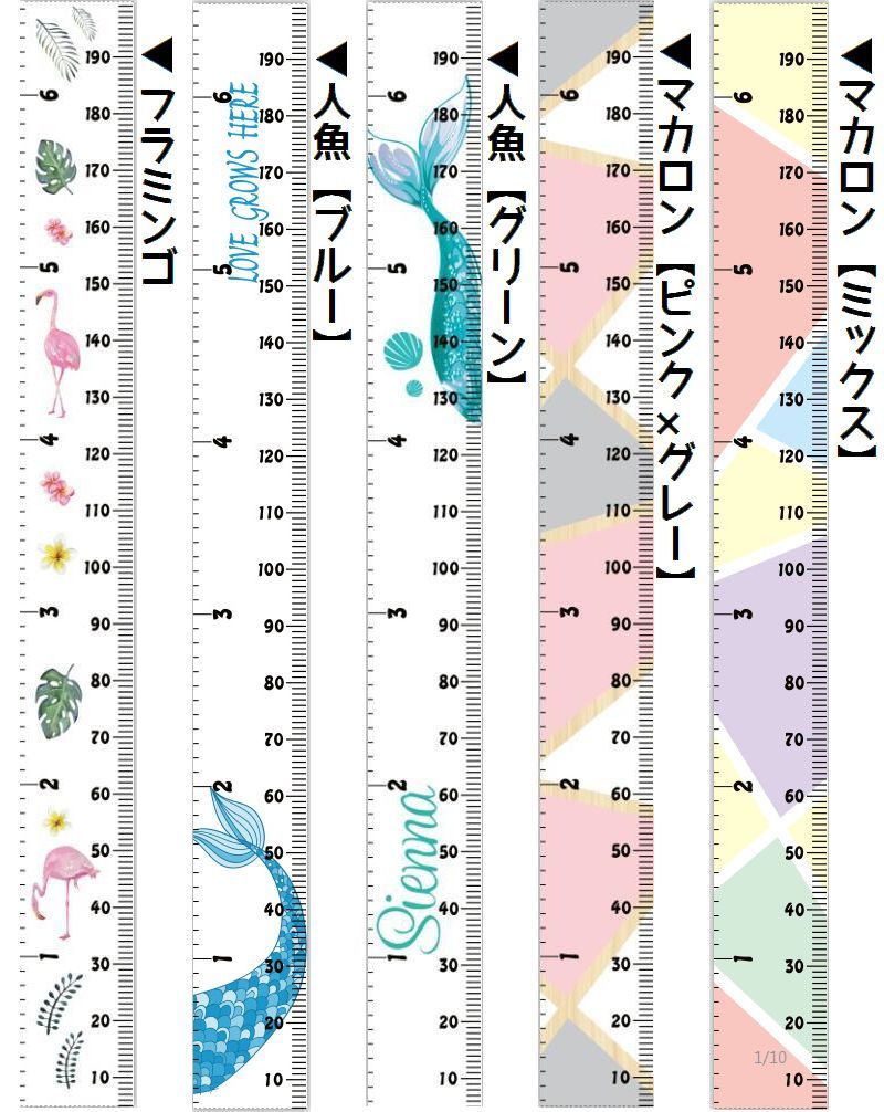 【楽天市場】送料無料身長計 壁掛けタイプ 身長測定 成長記録 キッズメジャー 移動可能 赤ちゃんから大人まで 0cmから200cmまで 目盛り ...