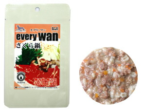 【楽天市場】アニマルワン [everywan] エブリワン さくら鍋 60g ：ペットフード＋＋ ぷらぷら