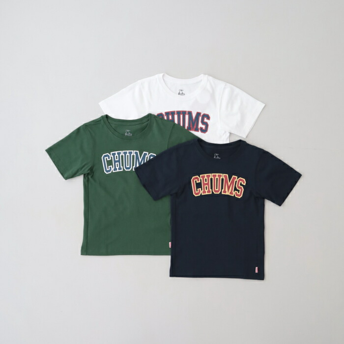 【楽天市場】チャムス キッズチャムスカレッジTシャツ (CH21-1264) Kid's CHUMS College T-Shirt CHUMS(キッズ) *メール便可*【後払い決済不可 ...