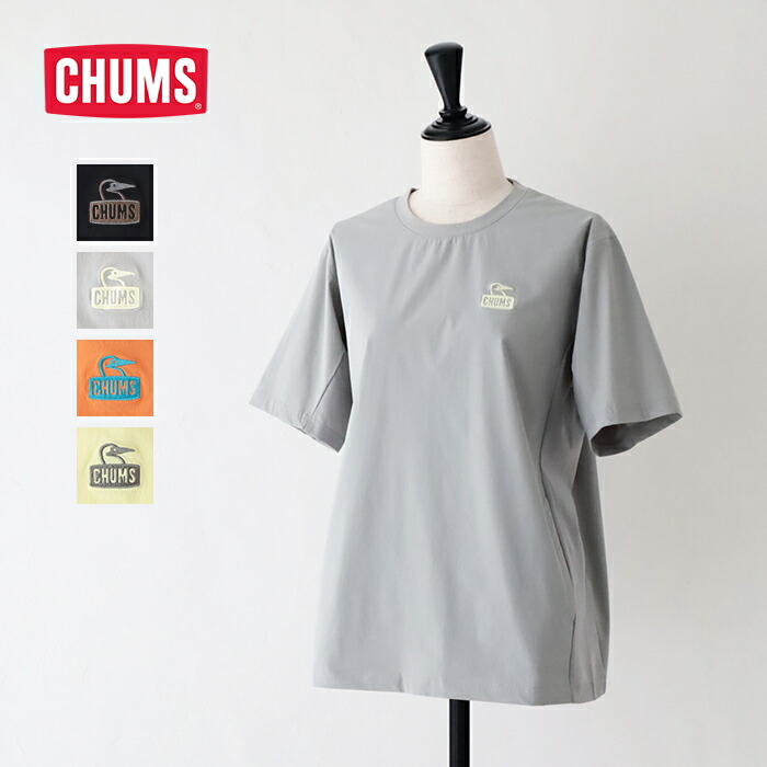 【楽天市場】チャムス エアトレイルストレッチチャムスTシャツ (CH11-2580) Airtrail Stretch CHUMS T-Shirt CHUMS(レディース) 【2025春夏 ...