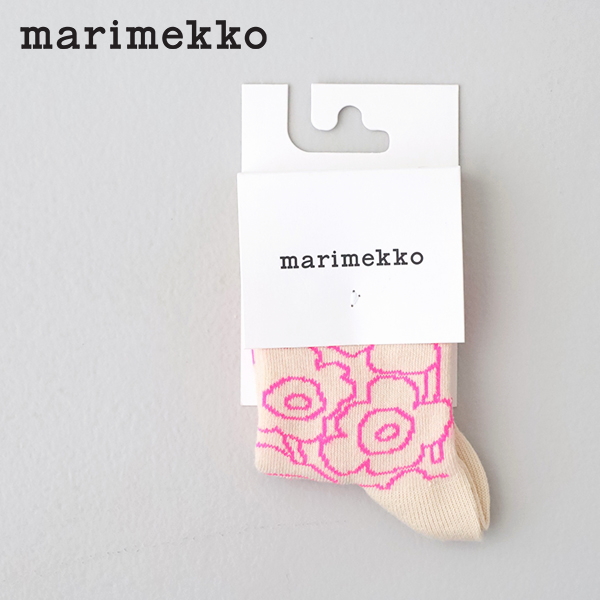 【楽天市場】マリメッコ Kids Makeinen Piirto Unikko キッズソックス (52243192733) Kids ...