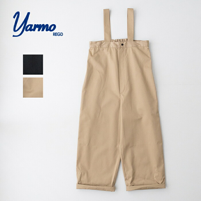 【楽天市場】ヤーモ ハイライズブレーストラウザーズ (YAR-25SS P32) High Rise Brace Trousers Yarmo ...