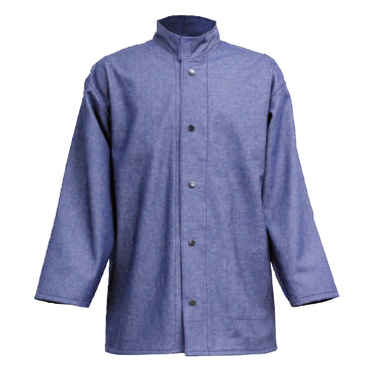 【楽天市場】防炎 デニム ジャケット GR-TEC GDJK-3051 Lサイズ 耐久 スパッタ 天然 コットン 大中 吉K D：プラスワイズ建築店