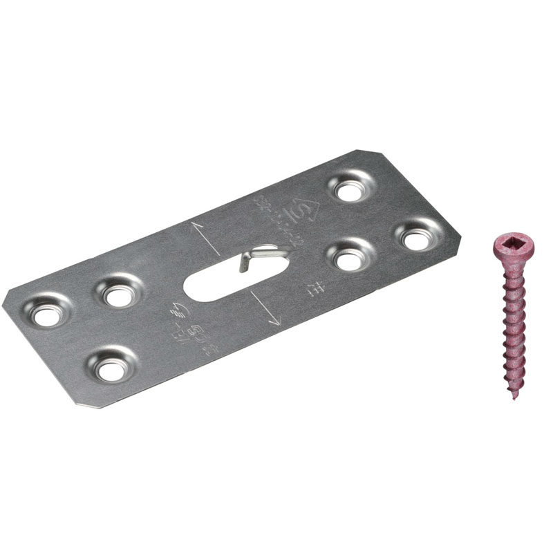 【楽天市場】フラットプレート SD AA2026 100枚入 柱 横架材用 プレート ビス付 接合部金物 TANAKA タナカ アミD：プラス ...