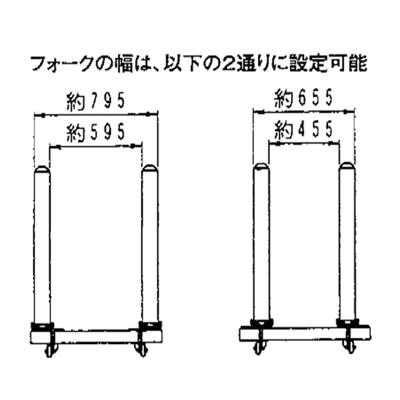 【楽天市場】トラクター用リアフォーク TF-350 トラクター フォークリフトのように 運搬 パレット イガラシ機械工業 オK 個人宅配送不可 ...