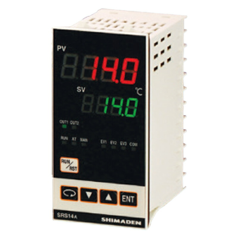 【楽天市場】ディジタル調節計 SRS14A-8PN-90-N100000 シマデン 48×66mm 従来SV設定3点 PID値14種 調節出力 ON OFF動作隙間モード 計測 演算 測定 ...