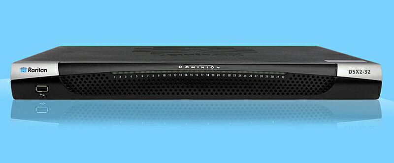 【楽天市場】Raritan DSX2-32M Dominion SX II 32シリアルポート AC二重化電源 二重化ギガビットLAN ...