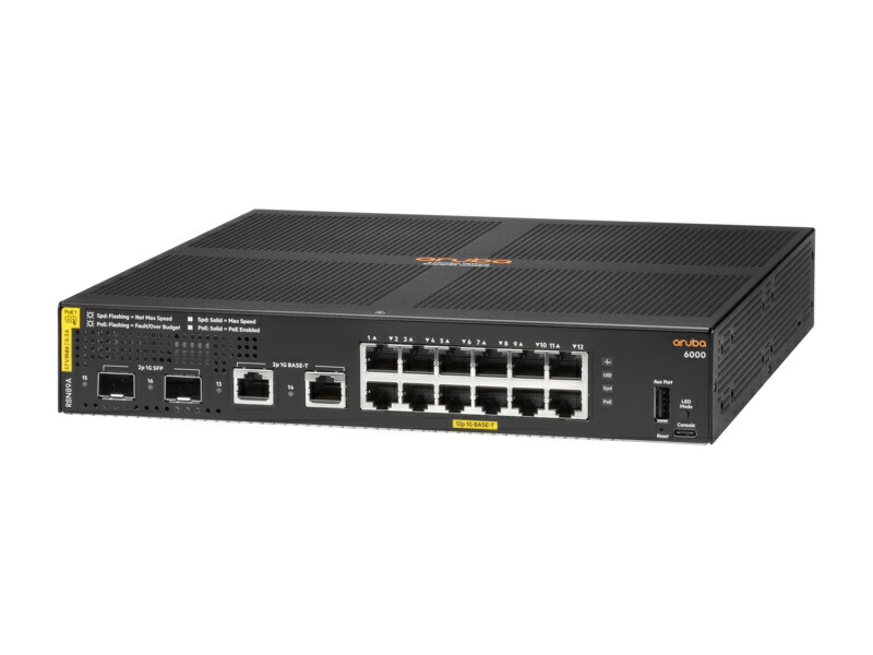 【楽天市場】HP R8N89A#ACF HPE Aruba Networking CX 6000 12G Class4 PoE 2G ...