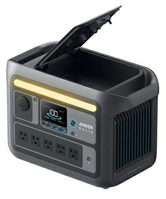【楽天市場】アンカー・ジャパン A17535Z1 Anker Solix C800 Portable Power Station ダークグレー ...