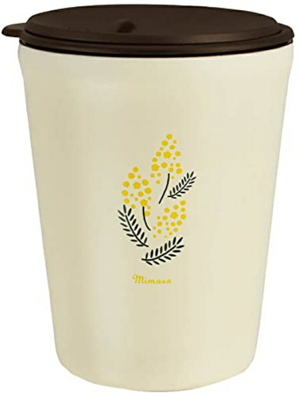 【楽天市場】逸品社 タンブラー 260ml フタ付きタンブラー ミモザ Fleurフルール：ポッチ