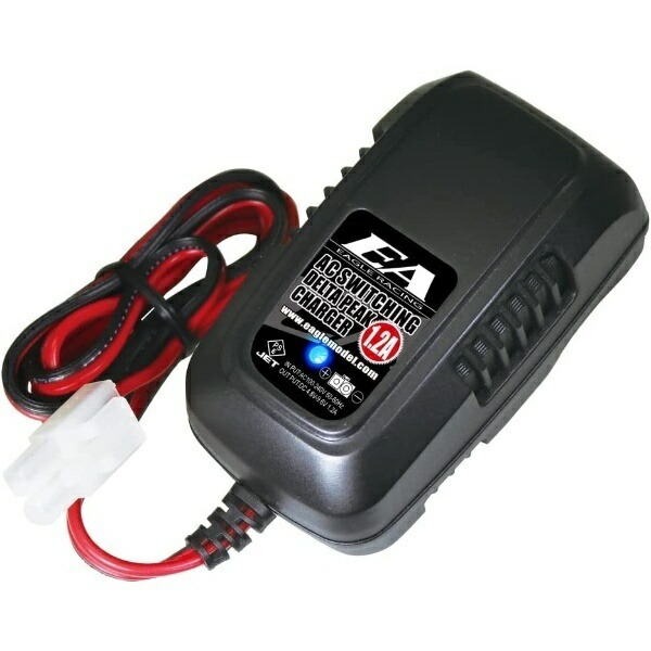 【楽天市場】2638V2 ACスイッチング・デルタピークチャージャー (1.2A充電)タミヤ7.2Vコネクター付：ポッチ