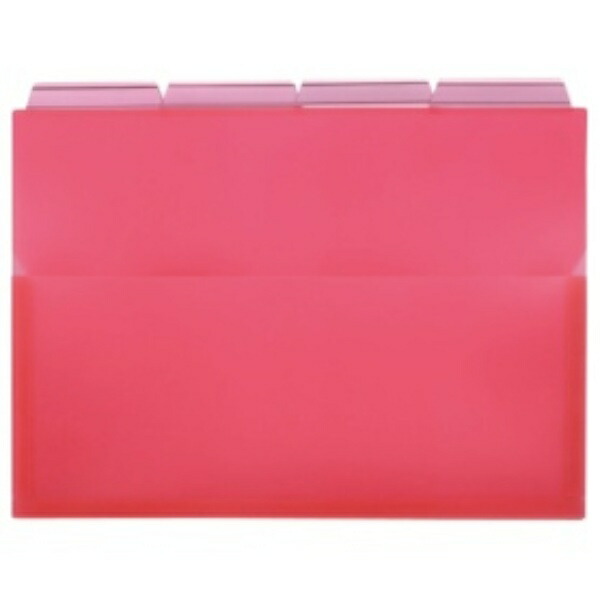 【楽天市場】ライオン事務器 PPポケットホルダー（エール） A4 ピンク マチ付 PH−42A−P 1パック（4冊）：ポッチ