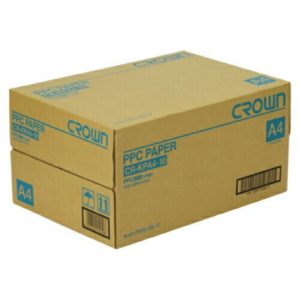 【楽天市場】PPC用紙 500枚×10冊 CR-KPA4-10-W：ポッチ