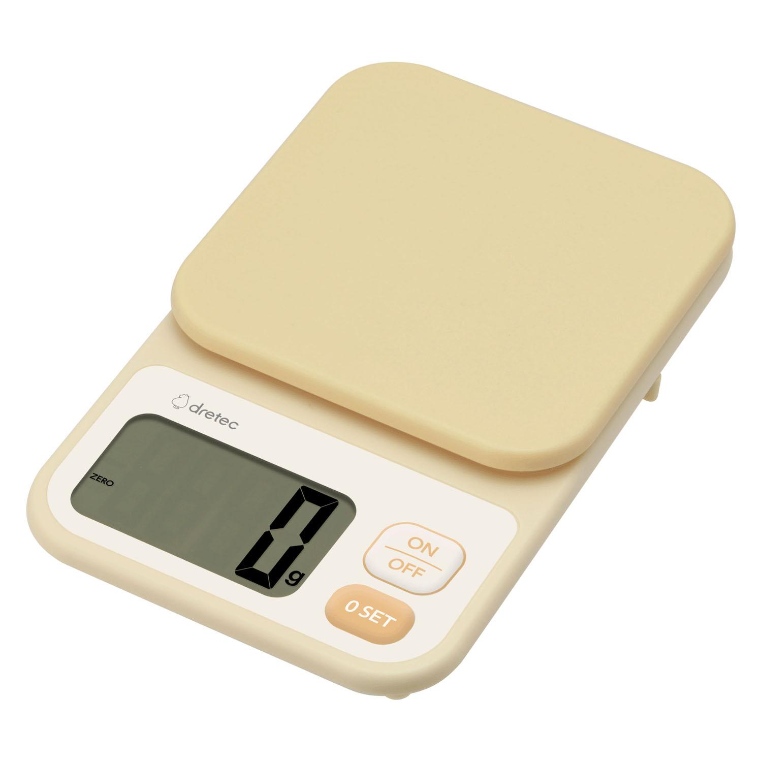 【楽天市場】ドリテック デジタルスケール エクレ 2kg 1g イエロー KS-739YE 1個：ポッチ