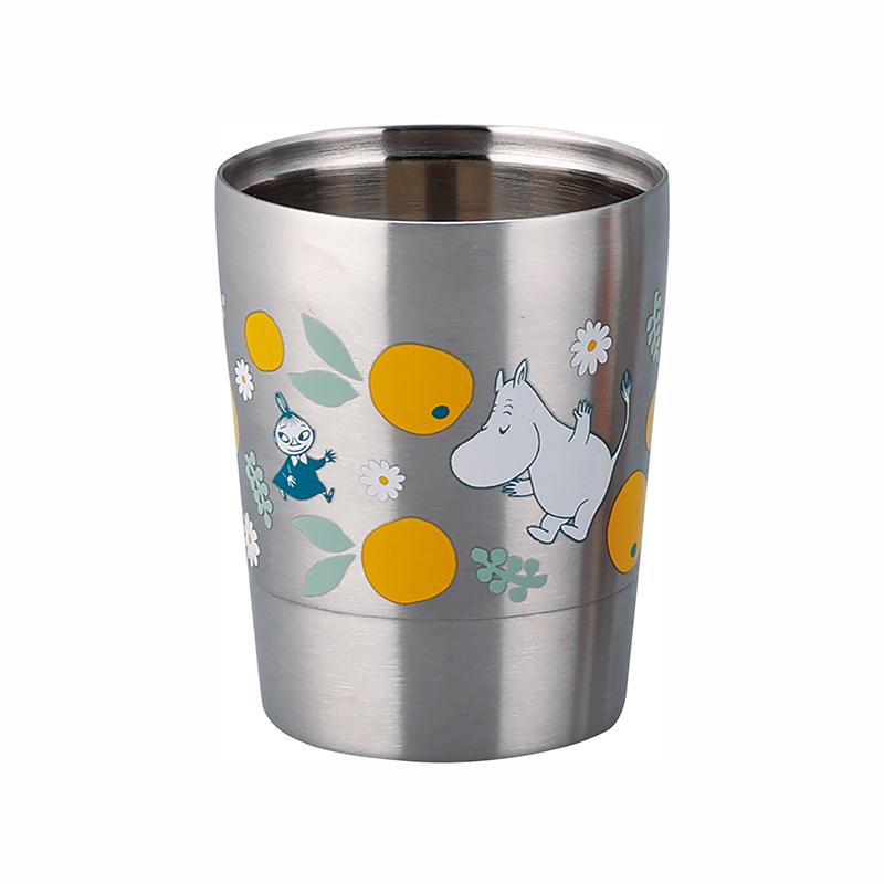 【楽天市場】Moomin ムーミン ステンレス 二重タンブラーS (260ml)(ムーミン)日本製(本体/中国、日本絵付加工)山加商店 MM8101-864：ポッチ