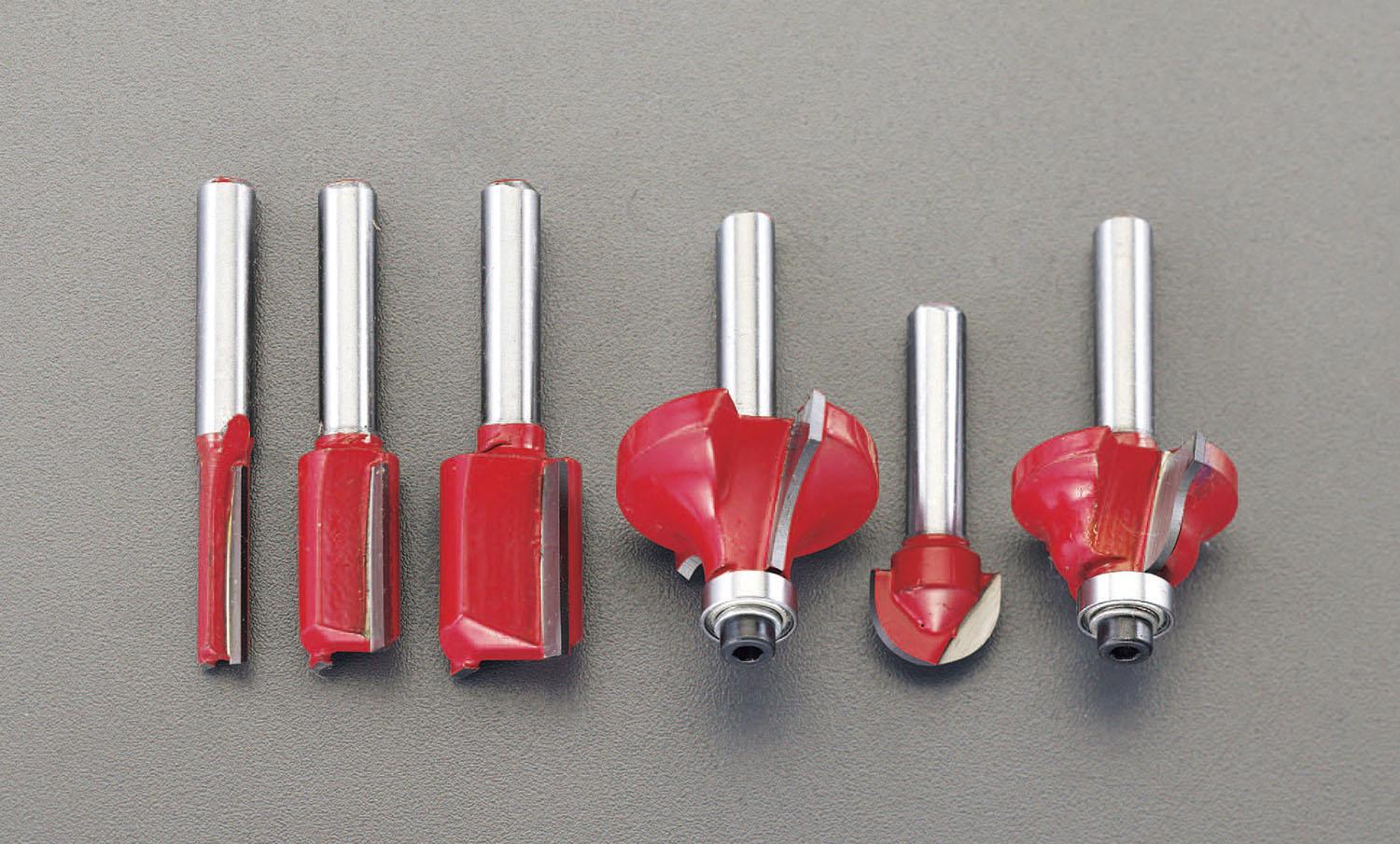 【楽天市場】6本組ルータービットセット 205(W)×260(D)×35(H)mm：ポッチ