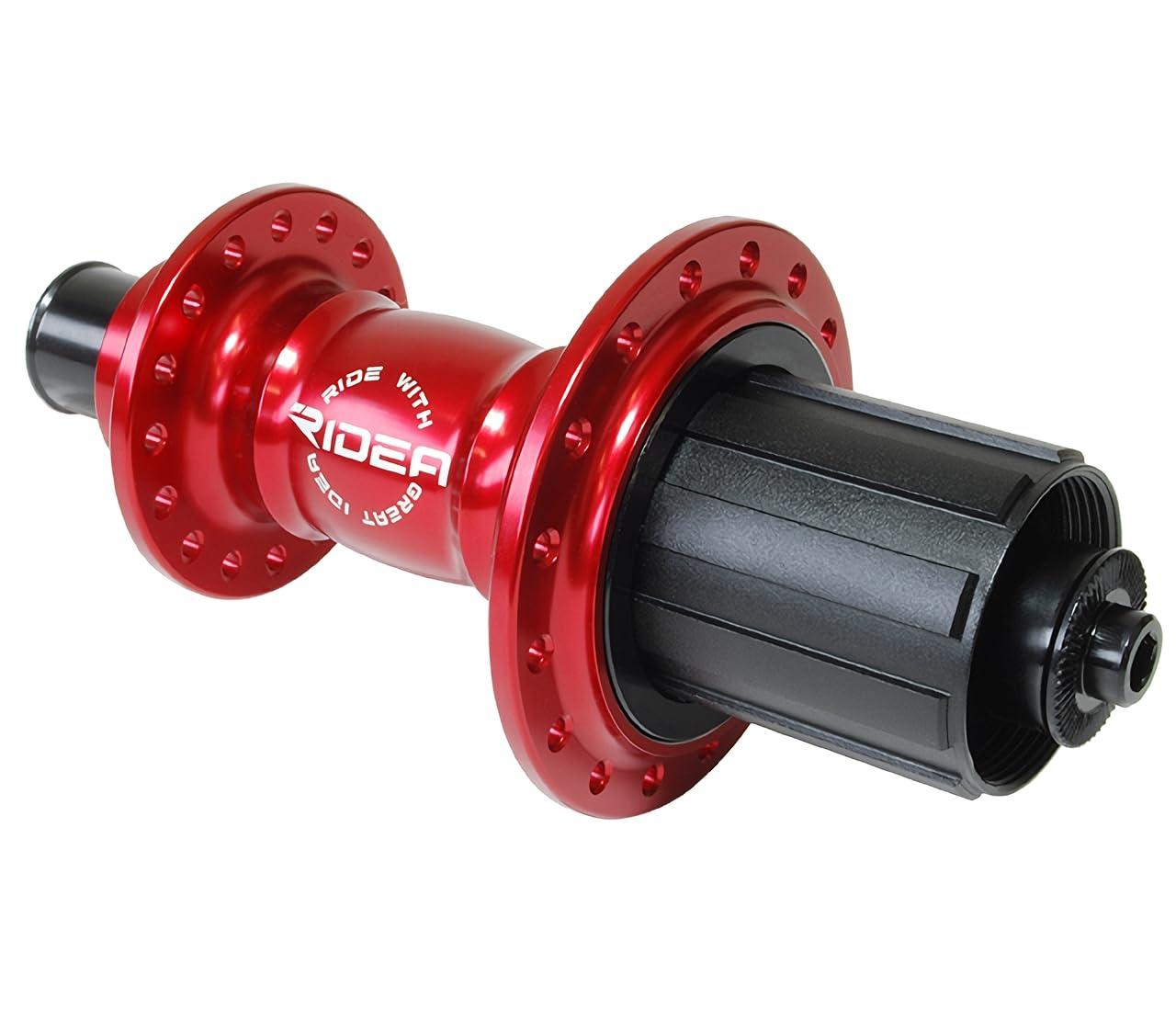 【楽天市場】RIDEA High Performance Hub HF1-R135/32 レッド 147-00281：ポッチ