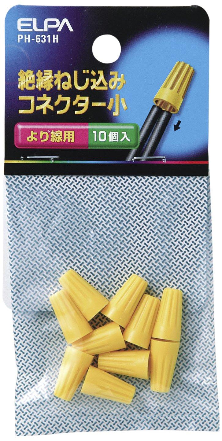 【楽天市場】エルパ (ELPA) ねじ込みコネクター 配線 小 穴全長/13.0mm 10個入 PH-631H：ポッチ