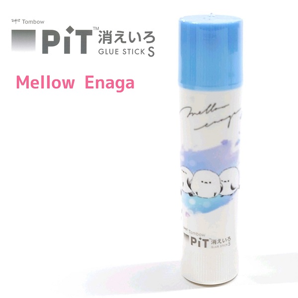 【楽天市場】消えいろPiT Mellow Enaga 塗ったところがわかるスティックのり！ 株式会社トンボ鉛筆 株式会社カミオジャパン シマエナガ しまえなが：ポチッちゃお