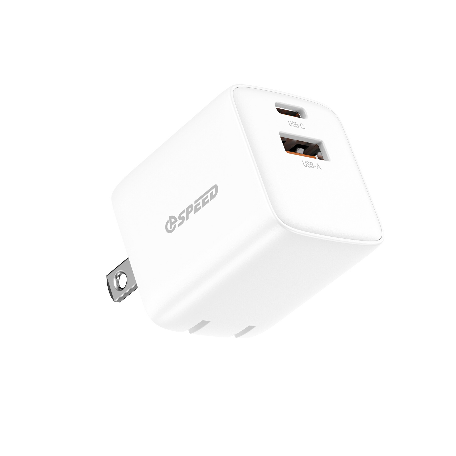 新品未開封 CPSPEED CPS302 USB PD 30W急速充電器、2ポート同時充電(USB-C＆USB-A)