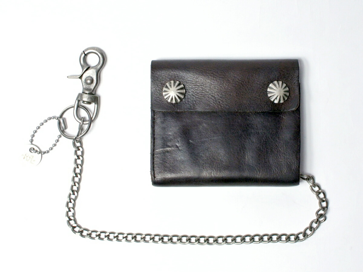 【楽天市場】【RRL&CO./ダブルアールエル】Leather Chain Wallet / コンチョボタン・レザー チェーン ウォレット・二 ...