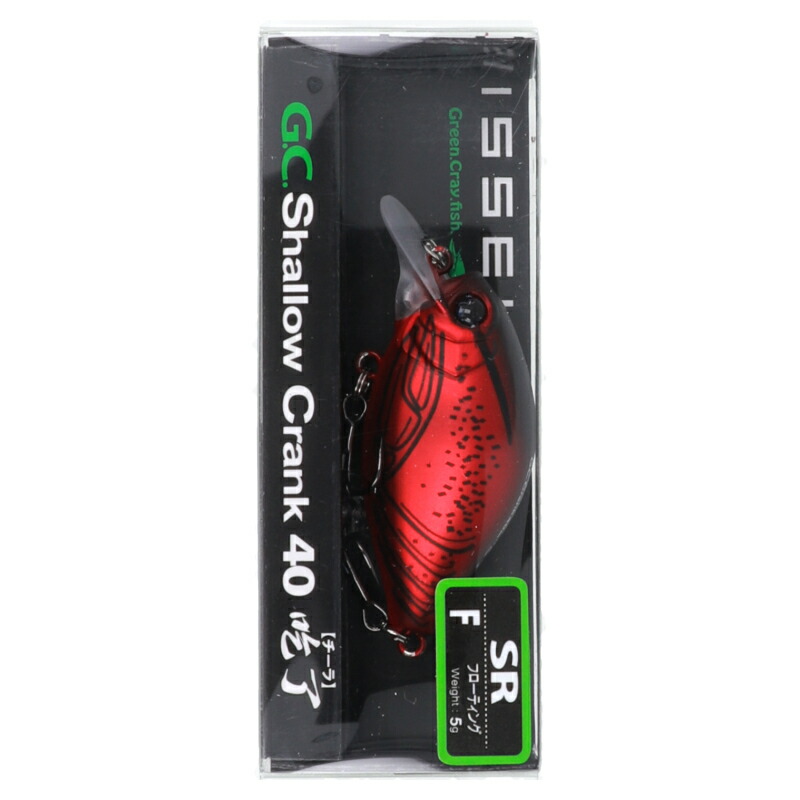 【楽天市場】issei ルアー G.C.シャロークランク 40SR チーラ #35 マッカチン【ゆうパケット】：釣具のポイント 楽天市場店
