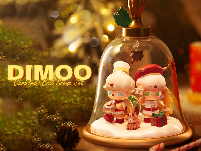 【楽天市場】DIMOO Christmas Bell シーンセット：POP MART JAPAN 楽天市場店