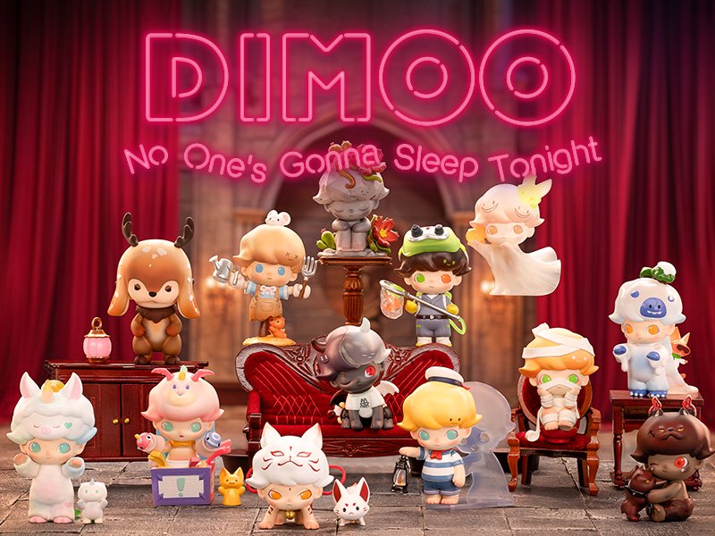 【楽天市場】DIMOO No One's Gonna Sleep Tonight シリーズ【アソートボックス】：POP MART JAPAN ...