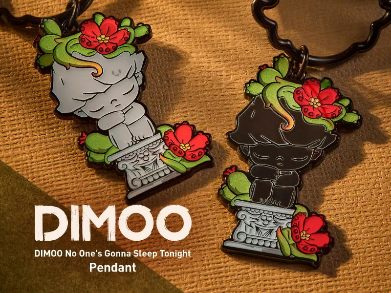 【楽天市場】DIMOO No One's Gonna Sleep Tonight シリーズ ペンダント セット【ピース】：POP MART ...
