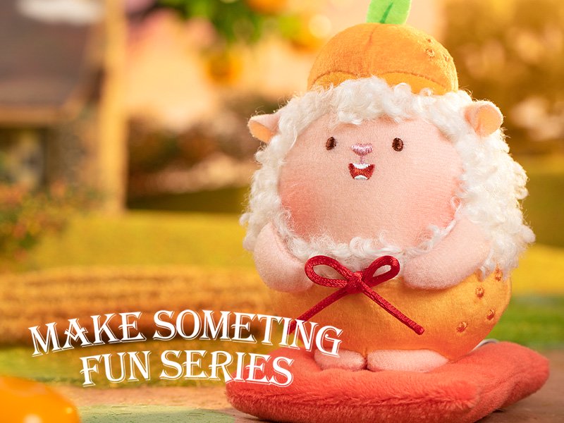 【楽天市場】Flying Dong Dong Make Something Fun シリーズ ぬいぐるみペンダント【ピース】：POP MART ...