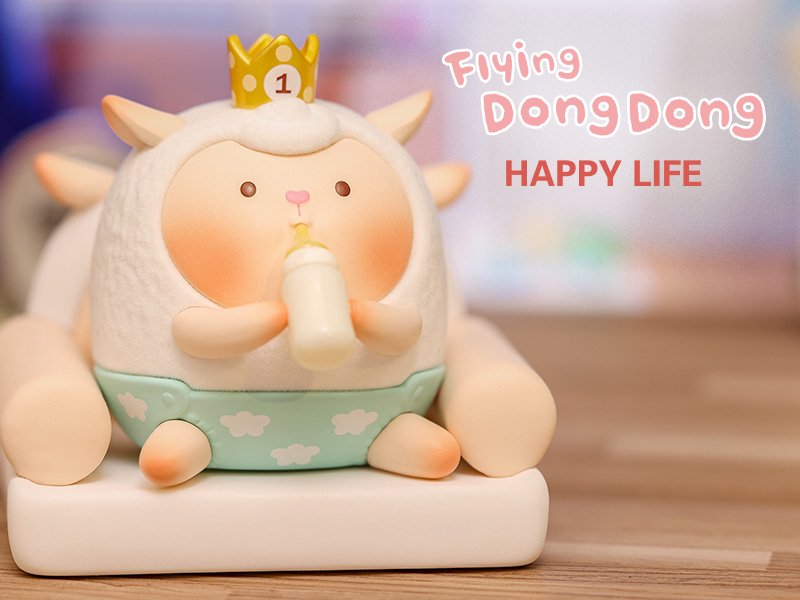 【楽天市場】Flying Dong Dong ハッピーライフ シリーズ【ピース】：POP MART JAPAN 楽天市場店