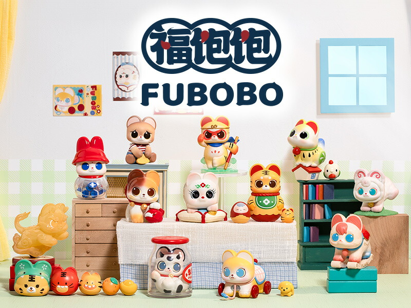 【楽天市場】FUBOBO Treasure of Time シリーズ【アソートボックス】：POP MART JAPAN 楽天市場店