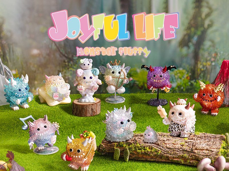 【楽天市場】INSTINCTOY Monster Fluffy Joyful Life シリーズ【アソートボックス】：POP MART ...