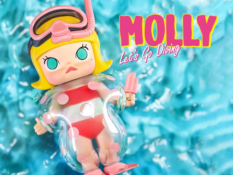 【楽天市場】MOLLY Let's Go Diving：POP MART JAPAN 楽天市場店