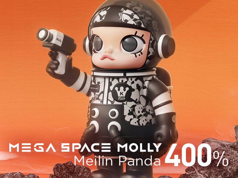 【楽天市場】MEGA コレクション 400％ SPACE MOLLY × Meilin Panda：POP MART JAPAN 楽天市場店