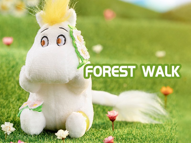 【楽天市場】MOOMIN Forest Walk シリーズ ぬいぐるみ マグネット【ピース】：POP MART JAPAN 楽天市場店
