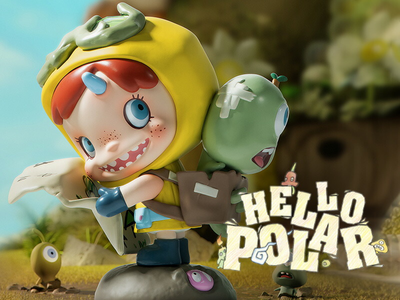 【楽天市場】POP MART POLAR - HELLO POLAR Season1 Series Figures【ピース】：POP MART ...