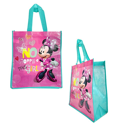 【楽天市場】ミニー バッグ ショッパーバッグ ( L / NO STOPPING THIS GIRL ) 17045b トート トートバッグ ...