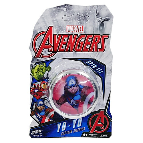 【楽天市場】マーベル ヨーヨー ( キャプテンアメリカ ) 18357d Captain America アベンジャーズ Avengers ...